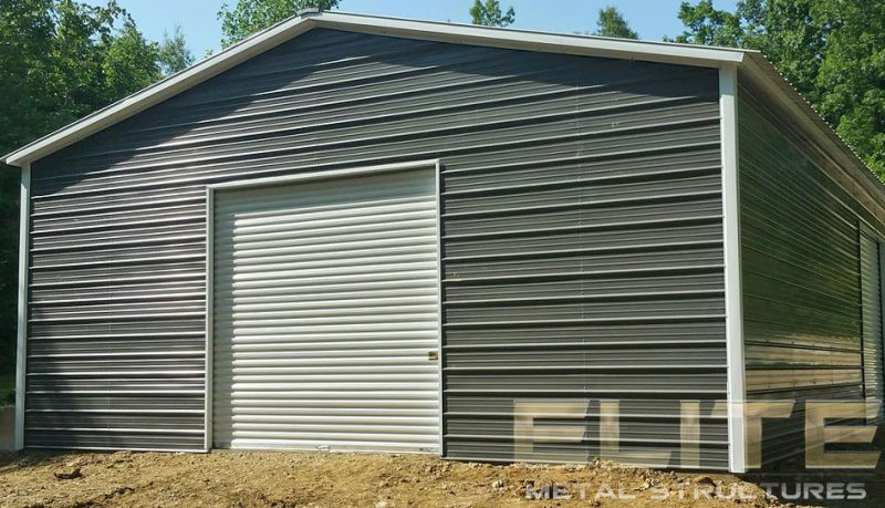 40’Wx50’Lx14’H Metal Garage Building | Elite Metal Structures
