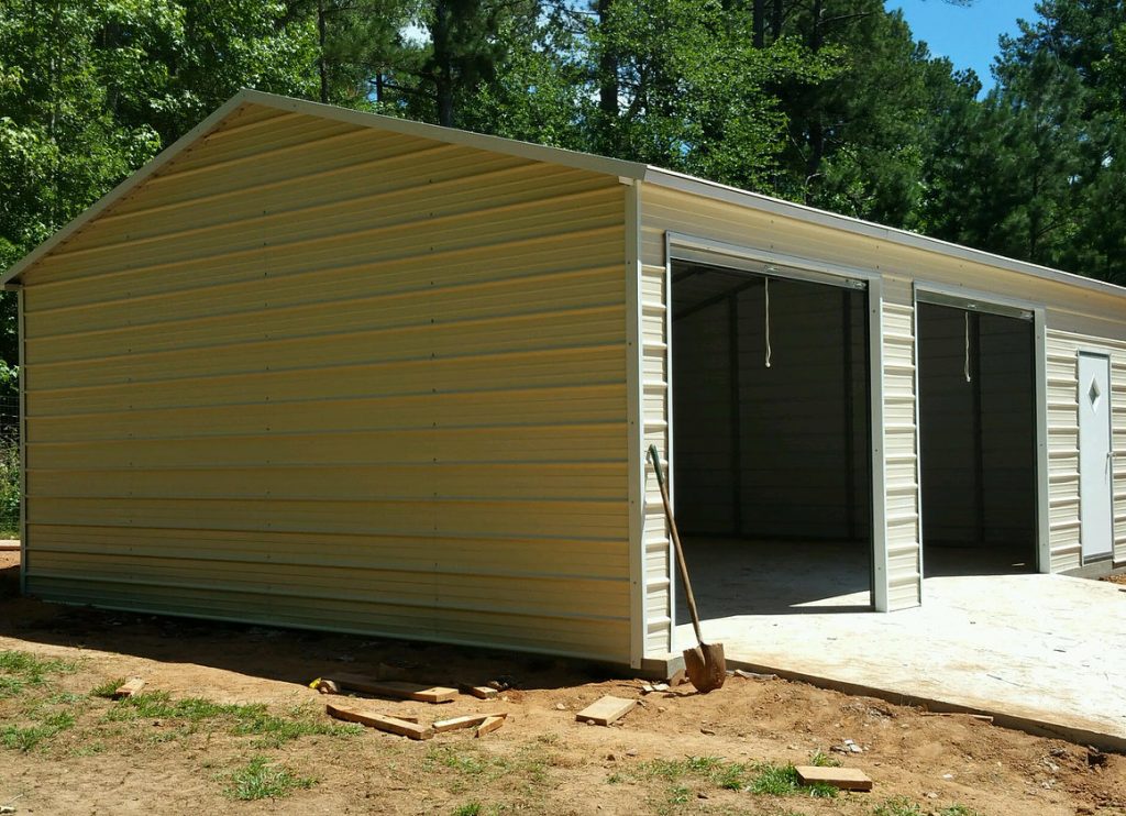 42’Wx50’Lx14’H Steel Garage Building | Elite Metal Structures