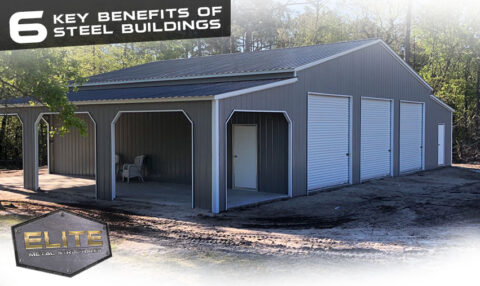 Steel Building Designs: 6 Key Benefits of Steel Buildings | Elite Metal ...